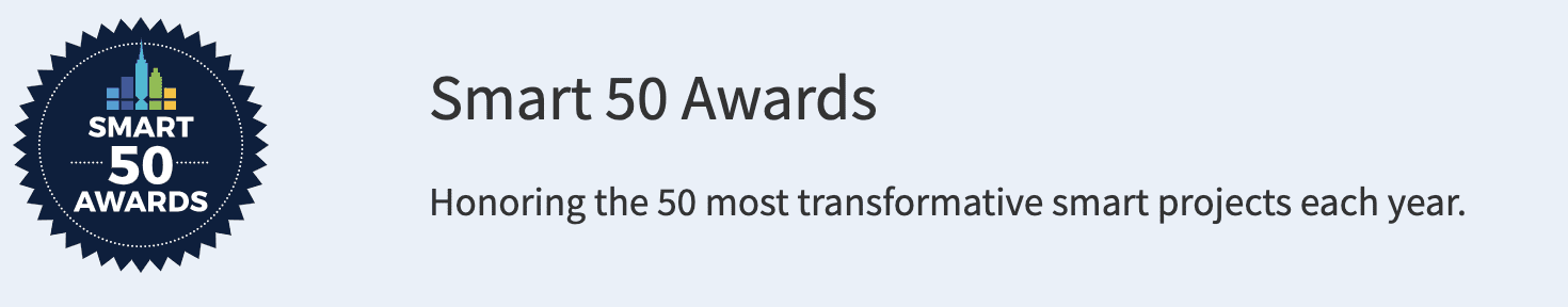 Montreal Smart Street Lighting wins Smart Cities 50 Award - Dimonoff