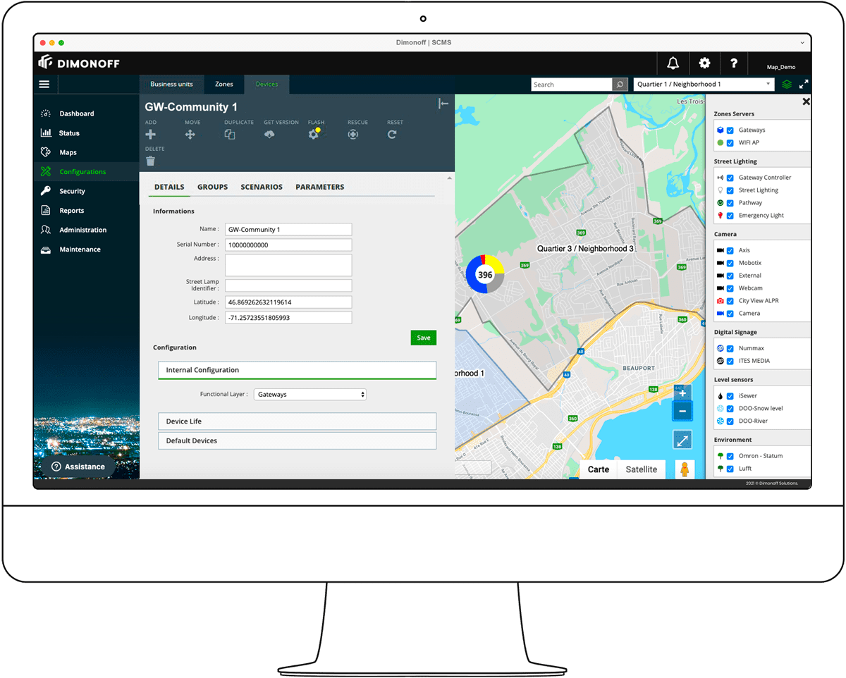 IoT Management Platform for Smart Cities - Dimonoff | SCMS IoT Management Platform for Smart Cities - Dimonoff | SCMS