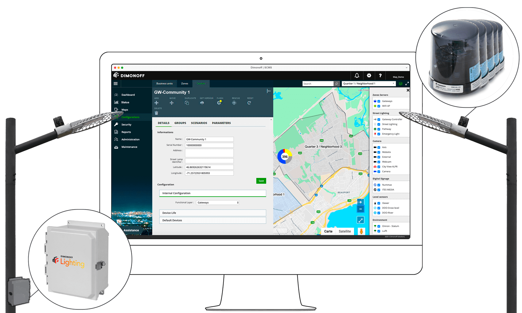 Smart Lighting Pilot Project | Dimonoff